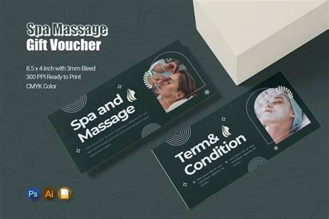 Spa And Massage T Voucher Jrpnrpy Freepsdvn