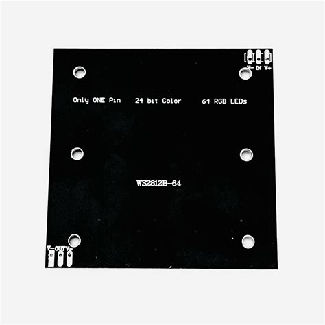 Ws2812b 64 Adresserbar Led Matrise Med 8×8 64 Led Er Cjmcu 64 Elkim