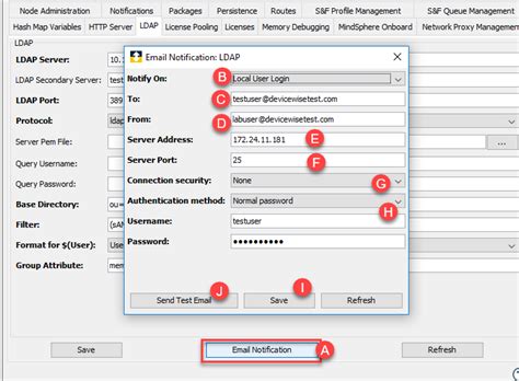 Configuring Access To The LDAP Directory
