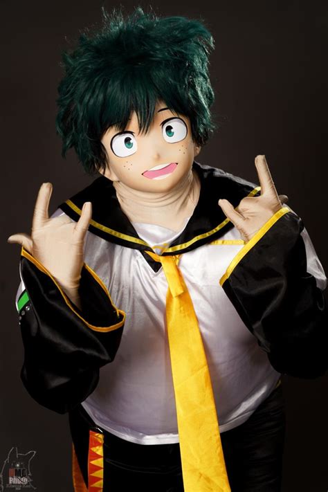 Deku Dressed As A Vocaloid Vocaloid Cosplay Costumes