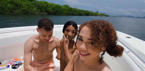 A Skinny Nerd Wins A Ticket To A Sex Cruise With Hot Girls Zb Porn