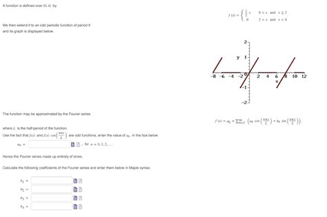 solved a function defined over 0 4 by 0