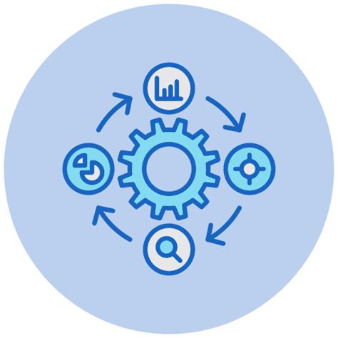 워크 플로우 아이콘 Generic Color Lineal Color