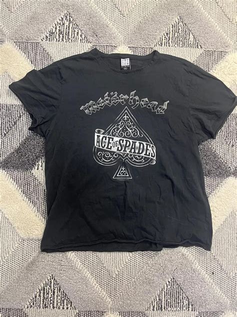 Vintage Motorhead Ace Of Spades T Shirt Etsy
