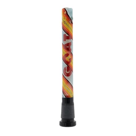 5 Lucky Goat Swirly 12 Hole Reversal Downstem Yellow Mav