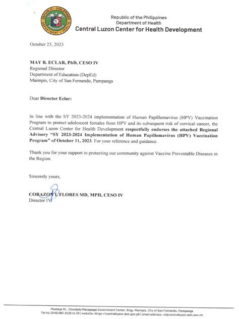 Hpv Implementation Pdf