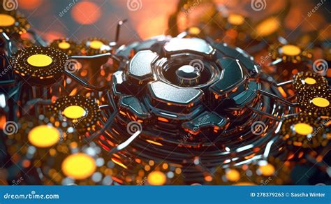 Emerging Frontiers Unveiling The Intersection Of AI And Nanotechnology Stock Image Image Of