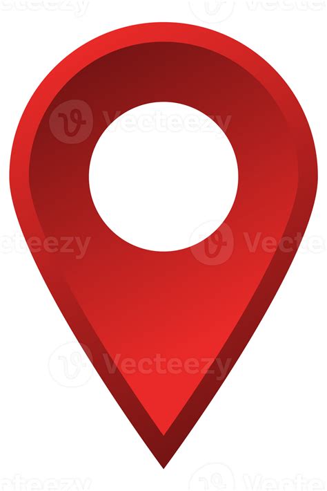 Red Map Pin Icon 14585756 Png