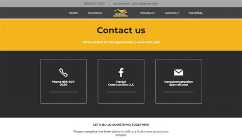 Hersal Construction Tea Before Code