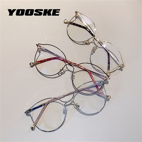 Yooske Brand Cat Eye Glasses Frames Women Trendy M Vicedeal