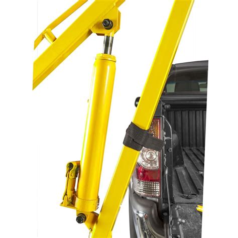Elevate Outdoor Hydraulic Receiver Hitch Crane 1000 Lb Capacity