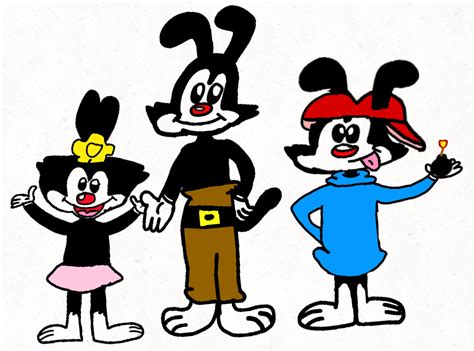 Animaniacs Yakko Wakko And Dot By Animaniacsfan9320 On Deviantart