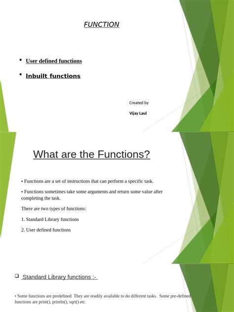 What Are The Functions Pdf