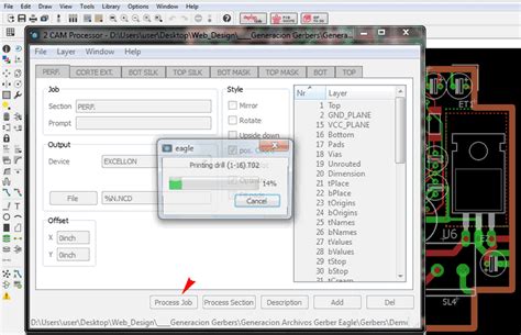Generación Automática De Archivos Gerber Y De Perforación En Eagle