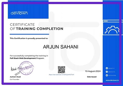 Arjun Sahani On Linkedin Internship Fullstackdeveloper Webdevelopment Devtown Careergrowth