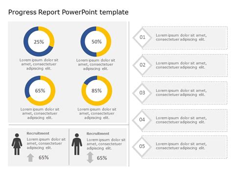 Progress Report PowerPoint Template