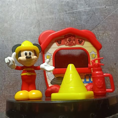 Jual Figure Disney Character Mickey Mouse Firefighter Playse