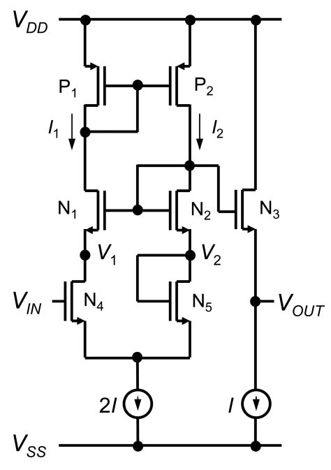 Basic Cmos Source Drain Follower Download Scientific Diagram