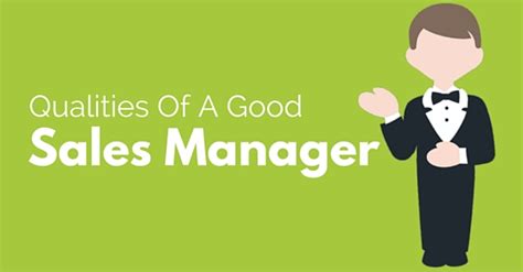 Top Qualities And Responsibilities Of A Good Sales Manager Wisestep