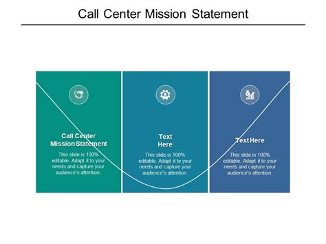Call Center Mission Statement Ppt Powerpoint Presentation Show Example