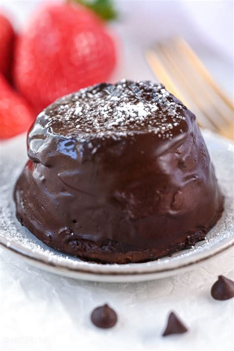 3 Ingredient Chocolate Mug Cake Without Flour