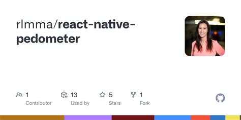 GitHub Rlmma React Native Pedometer