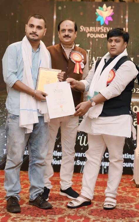 Famous Young Author Priyesh Singh From Bihar Honored With National