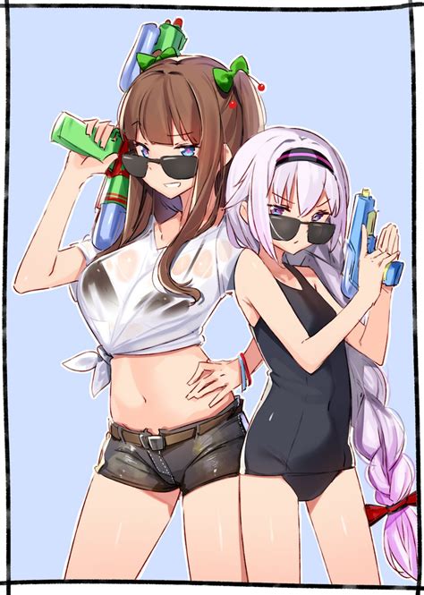 Carro Pino And Kakyouin Chieri Live Drawn By Kei Soundcross Danbooru