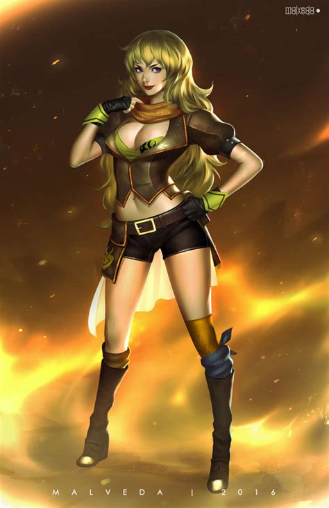 Yang Xiao Long By Alex Malveda On DeviantArt