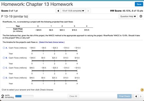 Solved Homework Chapter 13 Homework Save Score 0 Of 1 Pt