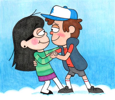 Dipper And Candy Dancing On A Cloud By Nintendomaximus On Deviantart