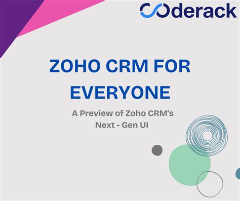 Crm For Everyone Unlocking Seamless Collaboration With Zoho Crm Coderack It Labs