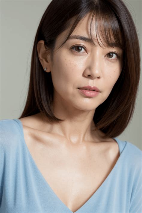 おばさんをしっかり見て！【50代の真剣な顔】ai熟女グラビア写真集 50枚 「呪文 プロンプト 付き」｜ai熟女ハンター