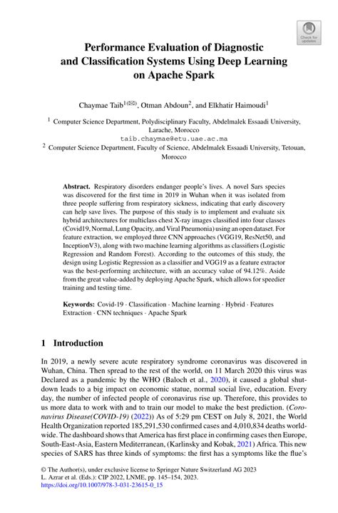 pdf performance evaluation of diagnostic and classification systems