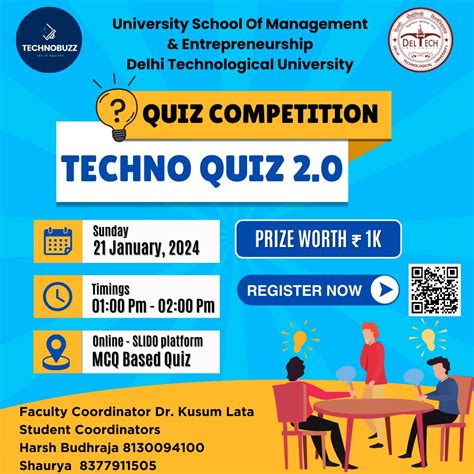 Technobuzz It Society Dtu On Linkedin Quiz Tech Quiztime Slido