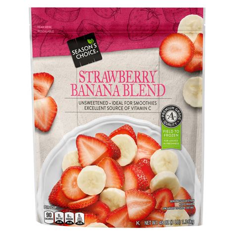 Seasons Choice Strawberry Banana Blend Same Day Delivery Or Pickup Aldi