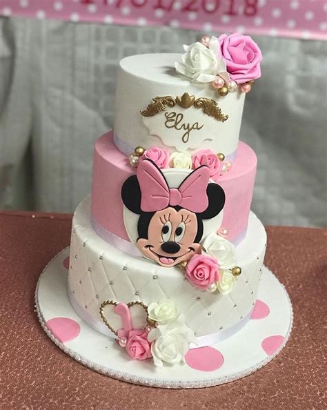 Minnie Mouse Cake Design Cupcakes Minnie Mouse Mini Mouse Cake Minnie Cake Mickey Mouse Cake