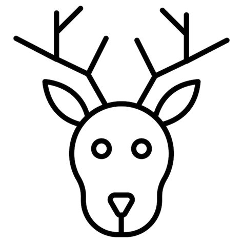 Premium Vector Deer Vector Illustration