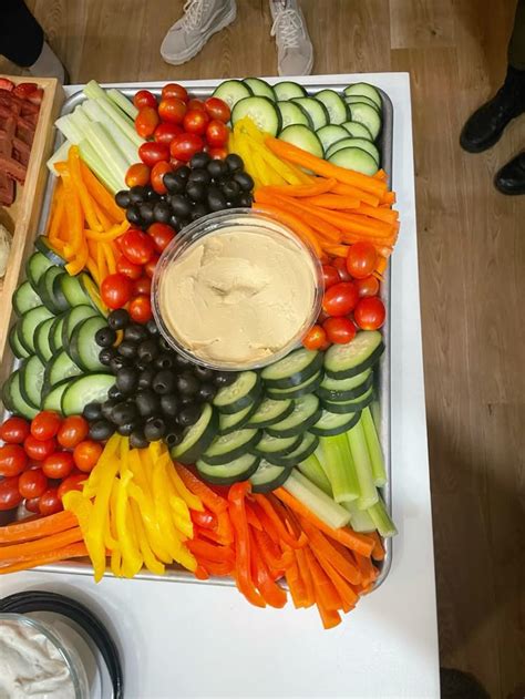 Veggie And Hummus Charcuterie Board A Colorful Feast For Health