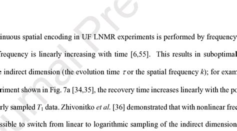 Illustration Of Linear A And Nonlinear B Sampling Of Download