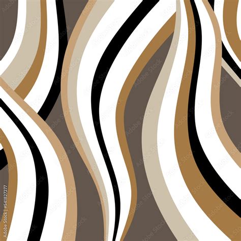Abstract Wavy Pattern Vector Illustration Stock Vector Adobe Stock