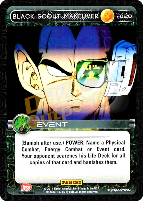 R126 Black Scout Maneuver Foil Dbz Outpost