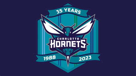 Charlotte Hornets Unveil 35th Anniversary Logo To Be Used In 23 24