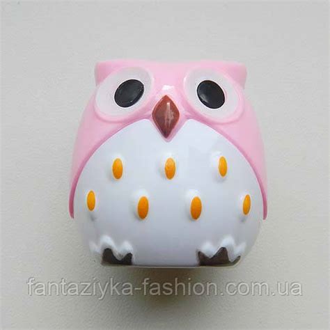 Точилка для карандашей двойная Сова розовая продажа цена в Запорожье Аксессуары для ручек и