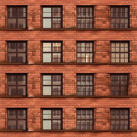 Premium Photo Edgeless Tileable Texture Pattern Of A Building Facade
