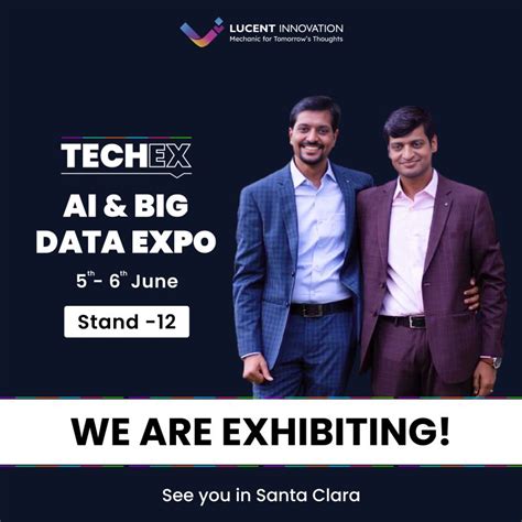 Nikita M On Linkedin Techexpo Lucentinnovation Ai Bigdata