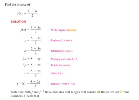 How To Determine The Inverse Of A Function Give An Example EE Vibes