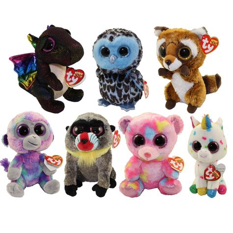 Ty Beanie Boos Set Of 7 Spring 2018 Releases 6 Inch Zuri Yago