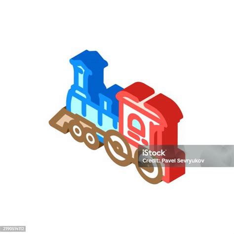 증기 기관차 산업 아이소 메트릭 아이콘 벡터 일러스트 레이 션 0명에 대한 스톡 벡터 아트 및 기타 이미지 0명 3차원 형태 Revolution Istock