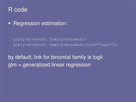 ppt lecture 14 introduction to logistic regression powerpoint